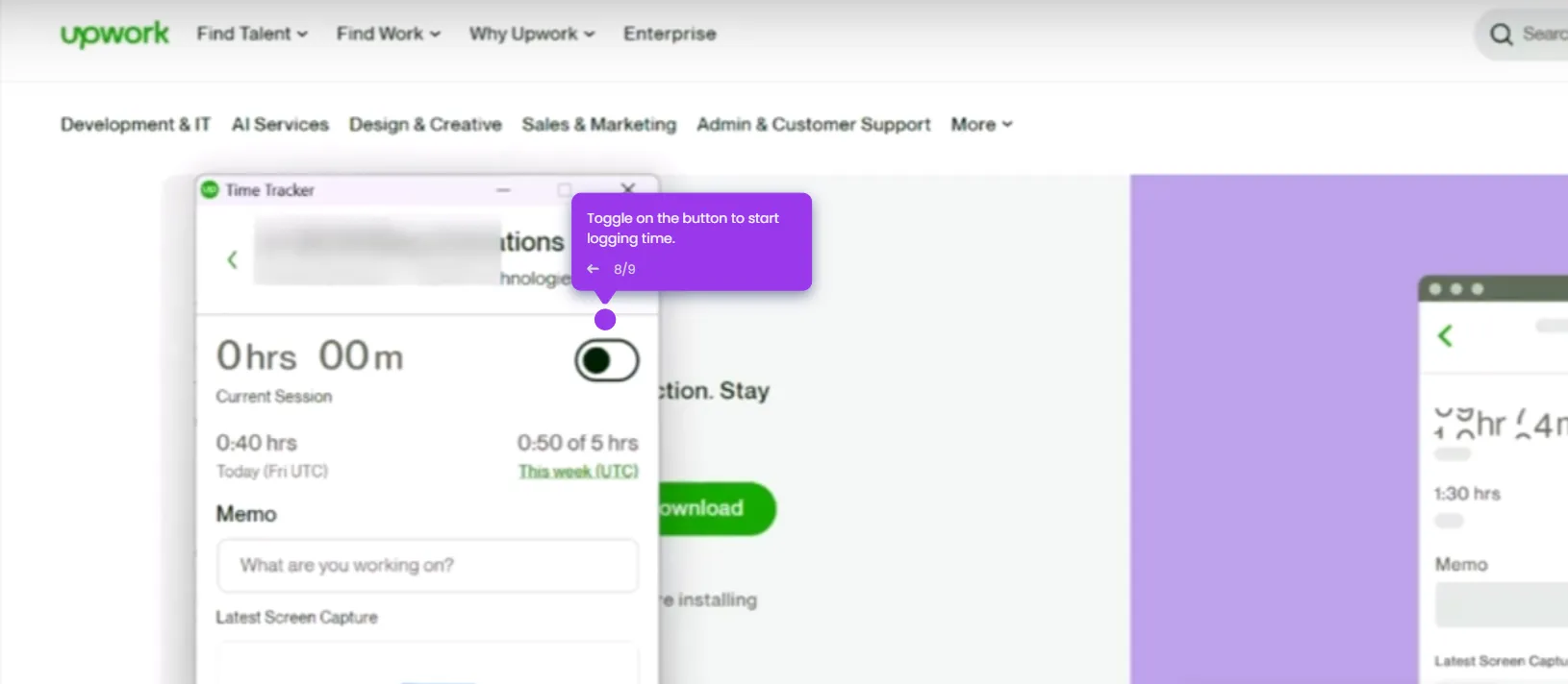How to Use Upwork Time Tracker: 1-Min Guide